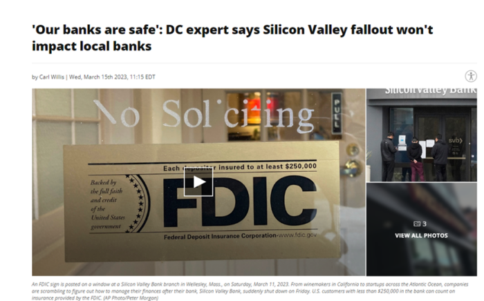 Founders Bank Co-founder, Jon Higgins, Talks to ABC 7 About Bank Safety ...