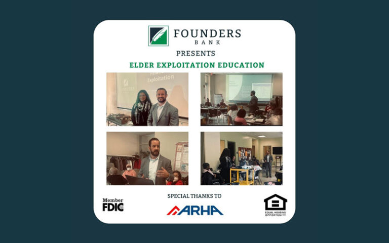 Founders Bank Presents: Elder Exploitation Education - Founders Bank