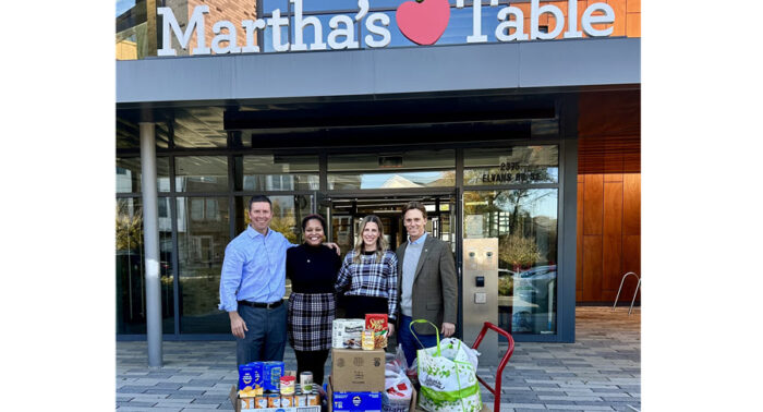 Founders Team Supports Martha’s Table - Founders Bank